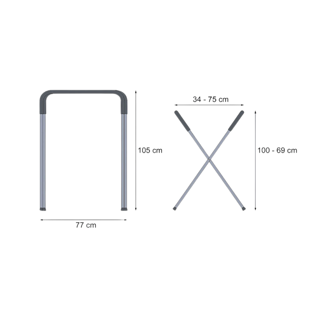 Glass Trestle - Folding - Heavy Duty – Car Glass Tools